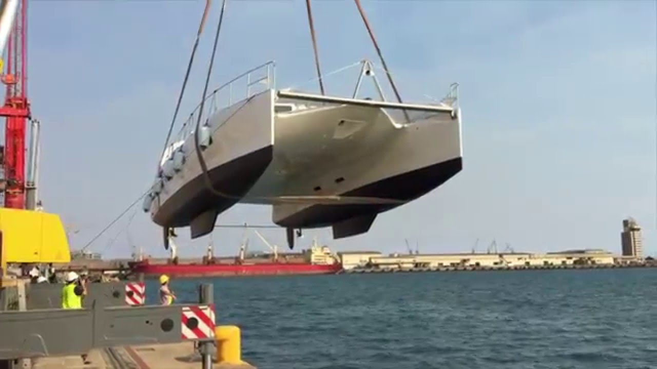 Xquisite Yachts X5 Sail 001 Launch Video Youtube