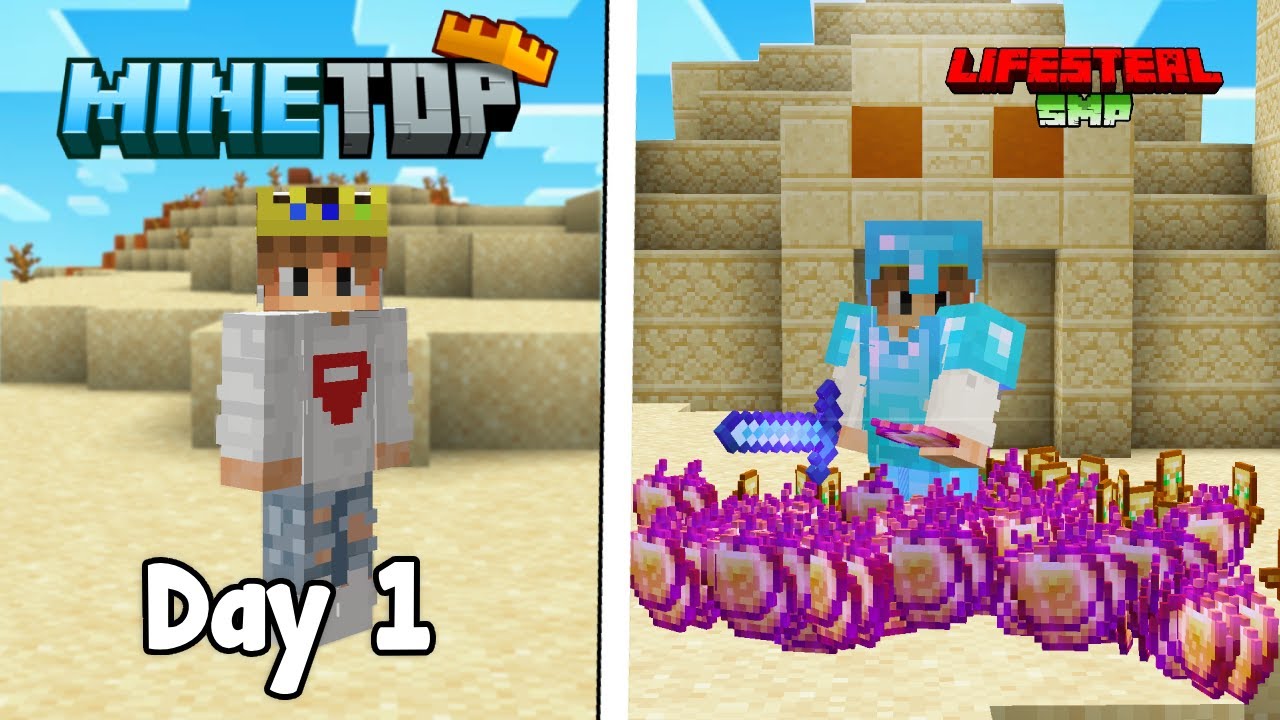 HOW I Became the Richest Player | Minetop Server - YouTube