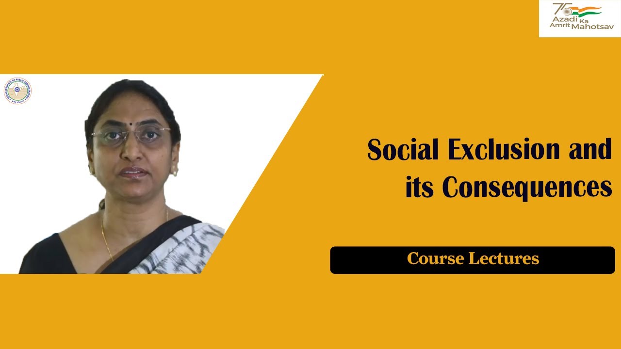 Social Exclusion and its Consequences - YouTube