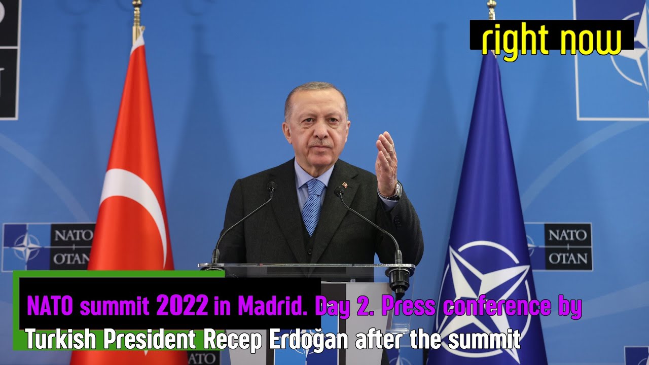 [ENG] Right Now - Press conference of Turkish President Recep Tayyip ...