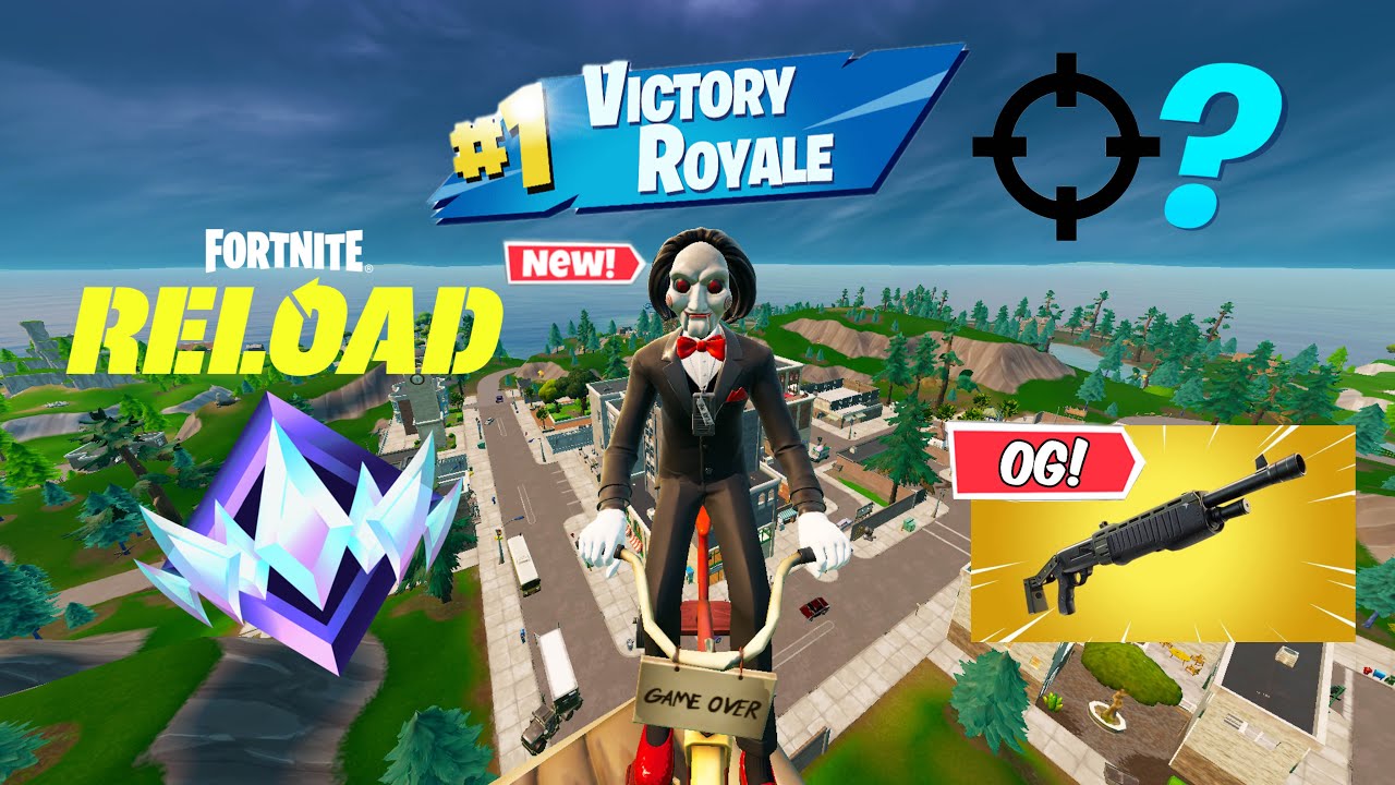 *NEW FORTNITE X SAW "BILLY" SKIN* OG Fortnite Reload Ranked | High Kill ...