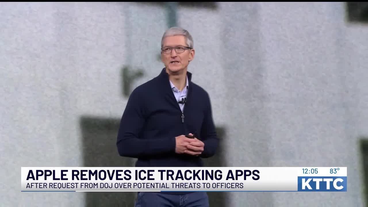 Apple removes ICE tracking apps after Trump administration says they ...