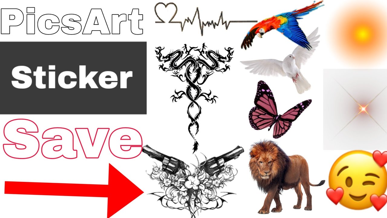 Picsart Sticker Ko Download Kaise Karte Hain | Download All Picsart ...