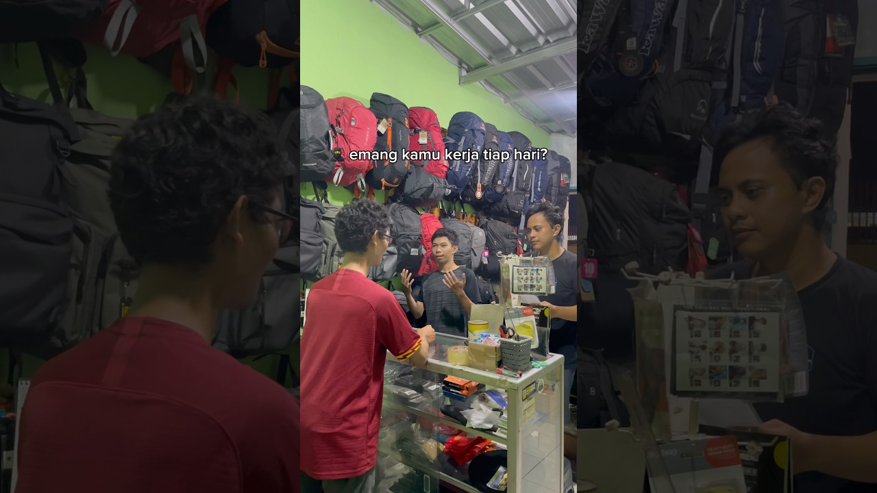 Ga ada kata libur 😃#pyramid #tokooutdoor - YouTube