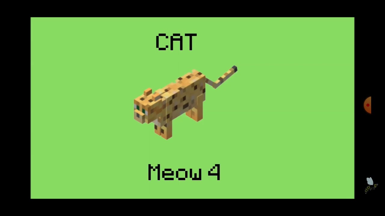 Ocelot sound effects (Minecraft) - YouTube