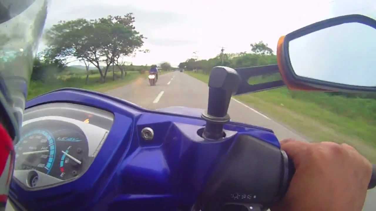 Sam Yamaha crypton x 135 modified stock bore - YouTube