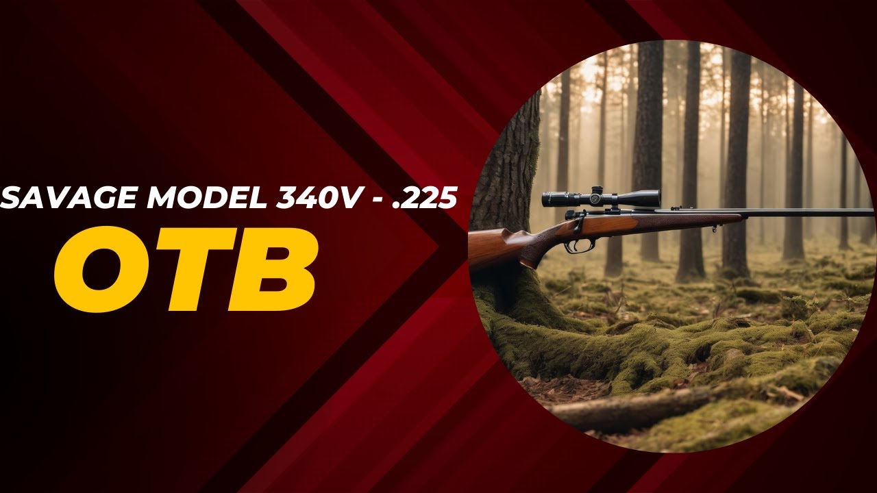 OTB Savage Model 340V (.225) - YouTube