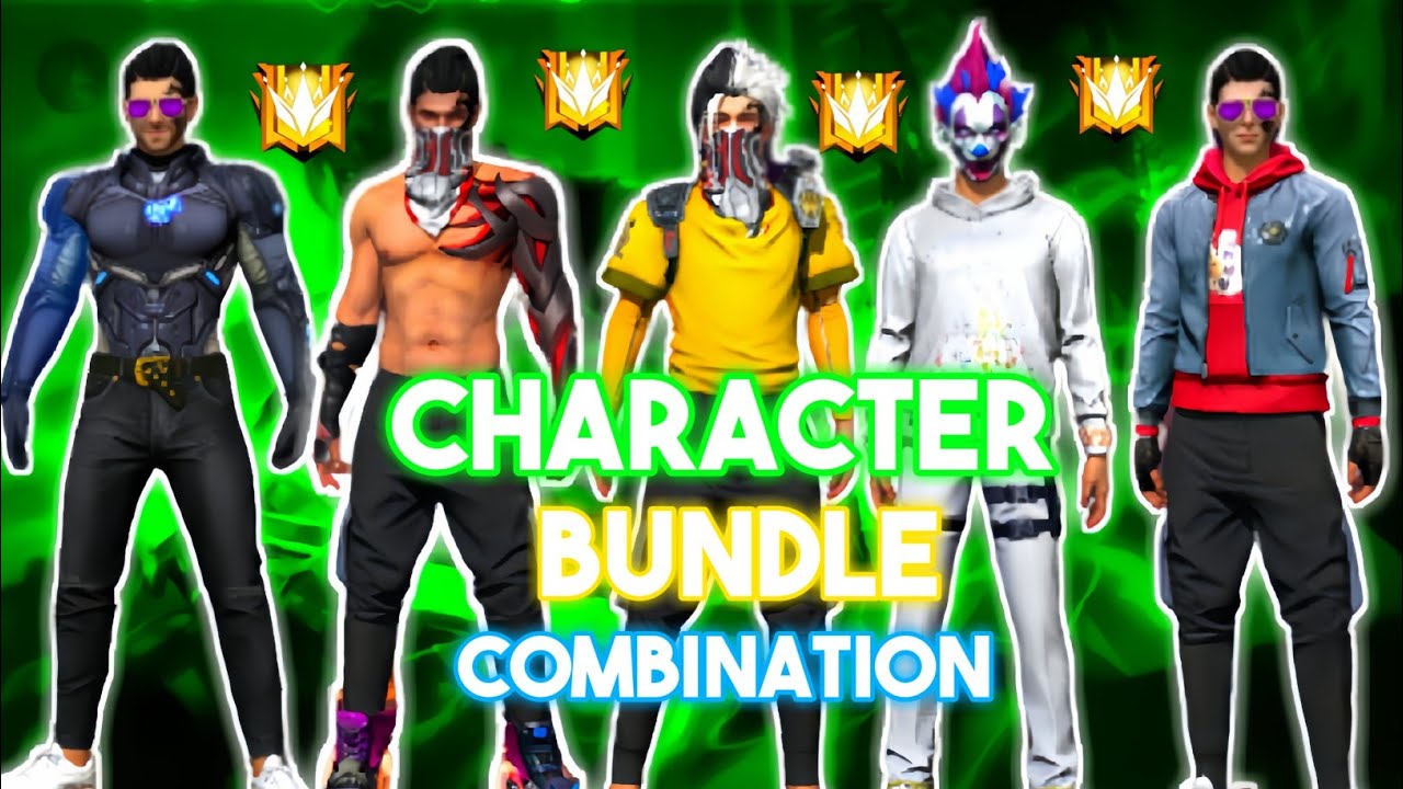 AWESOME CHARACTER BUNDLE COMBINATION 💖 ANGRY OFFICIAL BD - YouTube