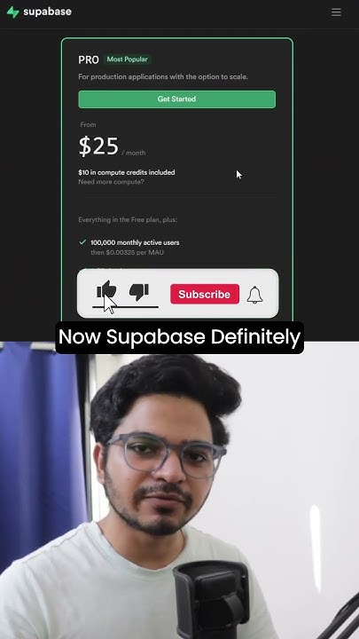 Appwrite Vs Supabase Pricing Youtube