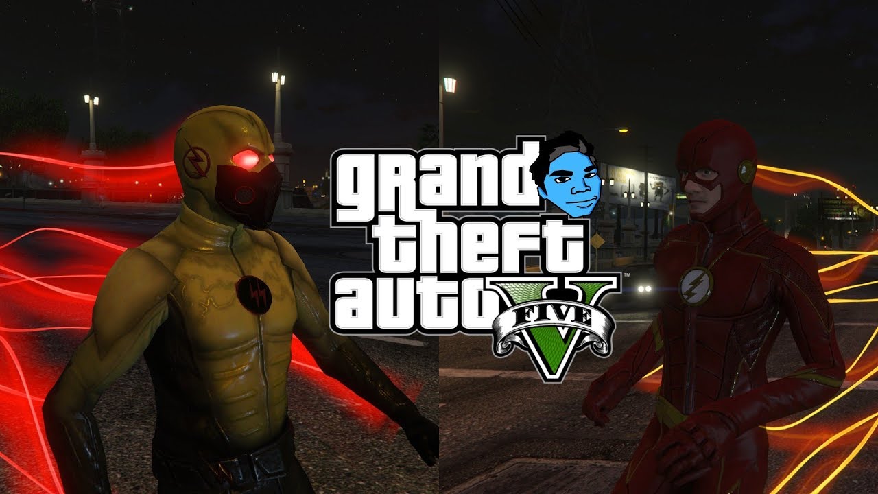 REVERSE FLASH EARTH X!! ⚡ | GTA 5 - Playing With Mods (GTA 5 PC ...