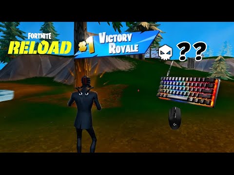 Fortnite Reload | High Kill Game | Keyboard and Mouse - YouTube
