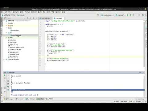 Flutter 6 Advanced Functions - YouTube
