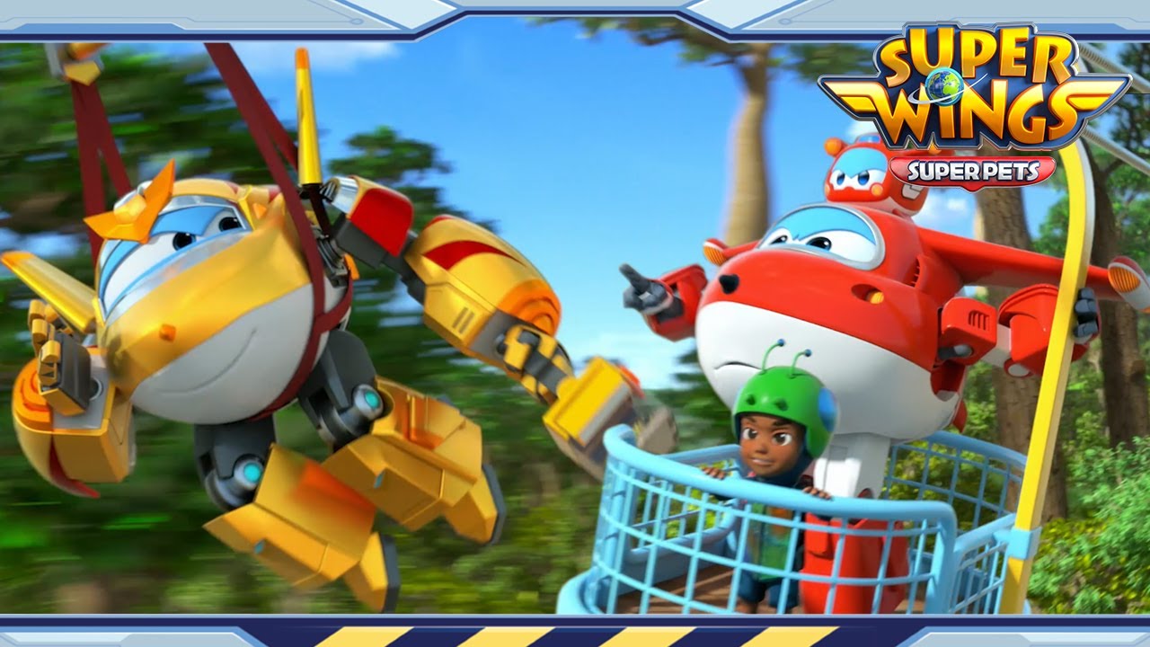 Little Bugs Big Trouble | Super wings season 5 | Super wings super pets ...