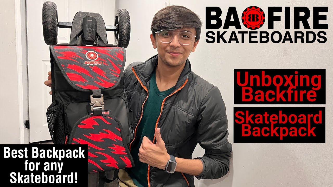 Unboxing Backfire Skateboard Backpack | Best Backpack for any ...