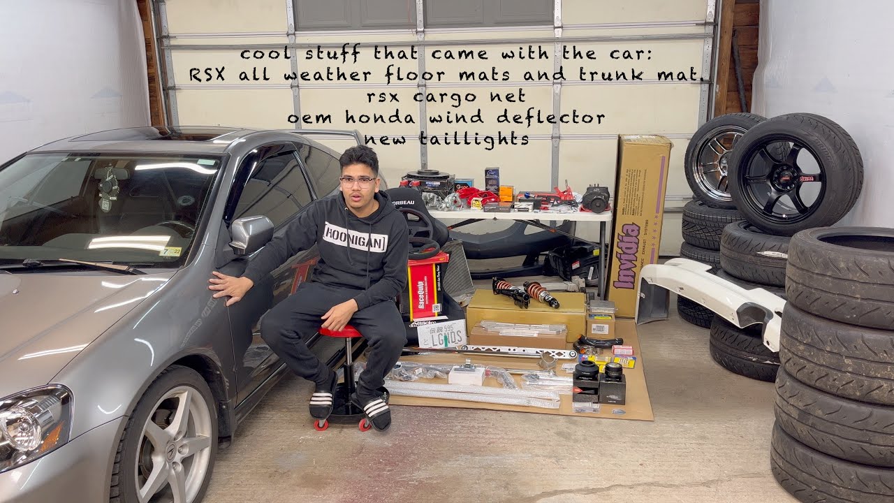 RSX-S/DC5 Integra time attack build begins! - YouTube