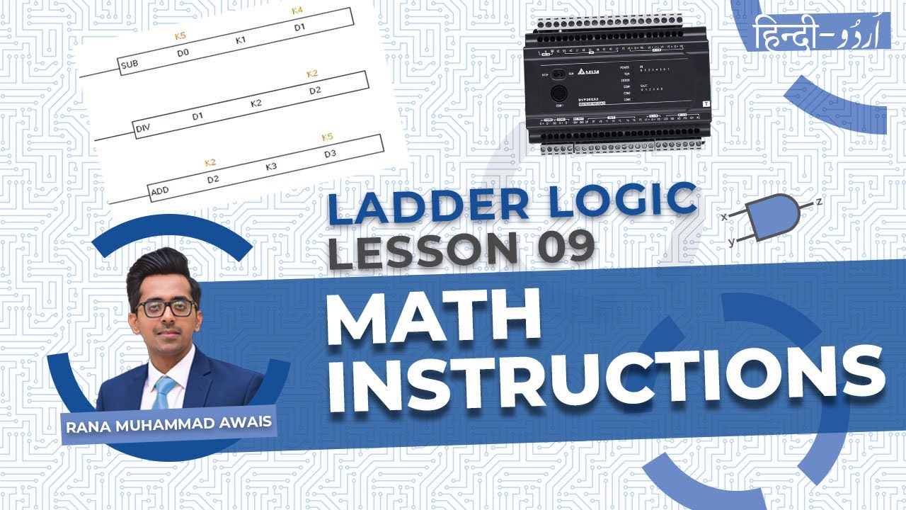 Ladder Logic Lesson 9 - Math Instructions With Example | Delta PLC ...