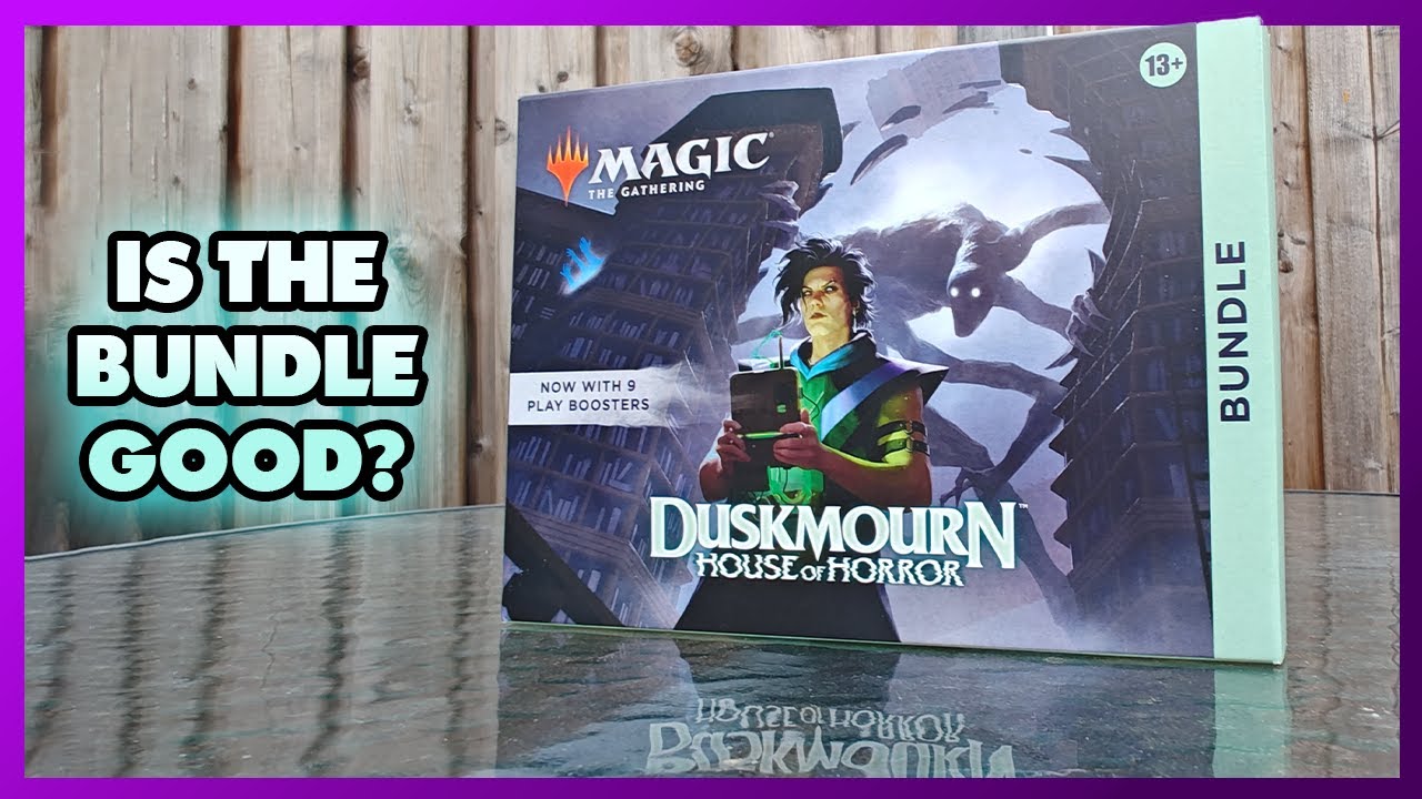 Magic The Gathering: Duskmourn Bundle Unboxing - IT HAS GOTH GIRLS ...