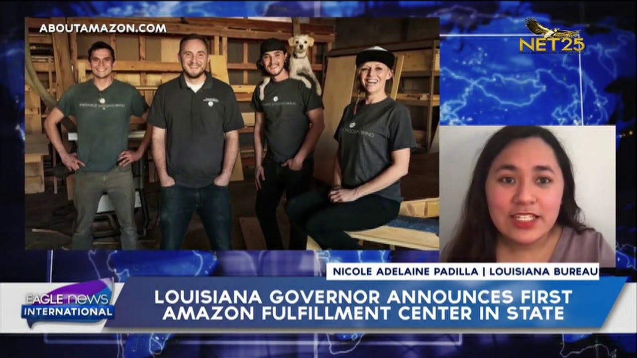 Louisiana Governor announces first Amazon fulfillment center in state ...