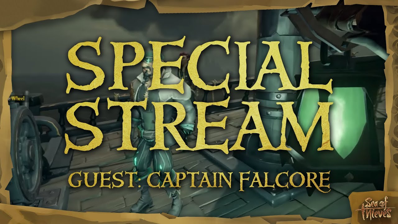 Black Death Stream with Special Guest Captain Falcore! - Sea Of Thieves ...