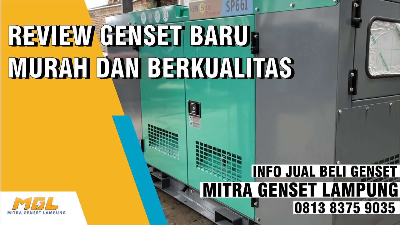 REVIEW GENSET BARU MURAH DAN BERKUALITAS.. JUAL BELI, RENTAL, SERVICE ...