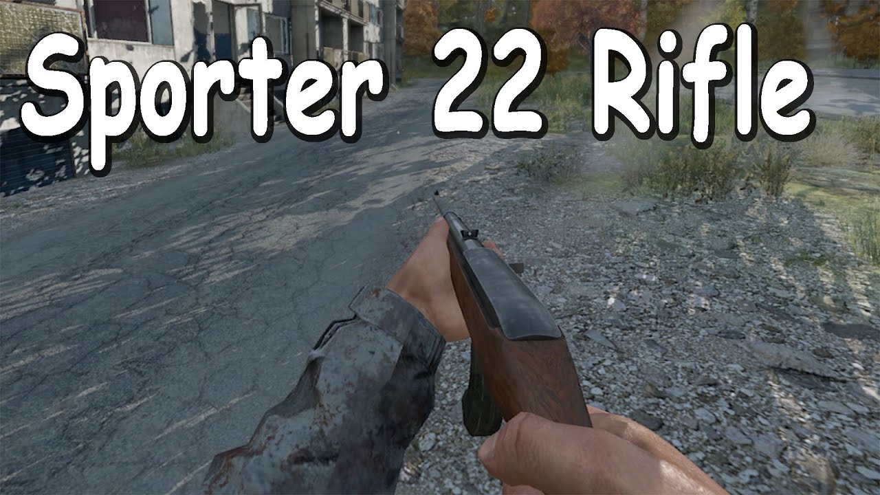 DayZ Standalone New Sporter 22 Rifle :) - YouTube