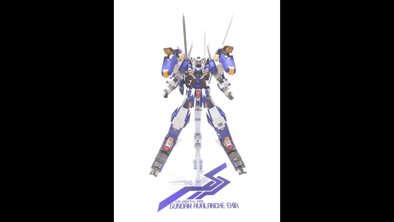 Bandai Metal Build Gundam Avalanche Exia Dash Option Parts Set Review ...