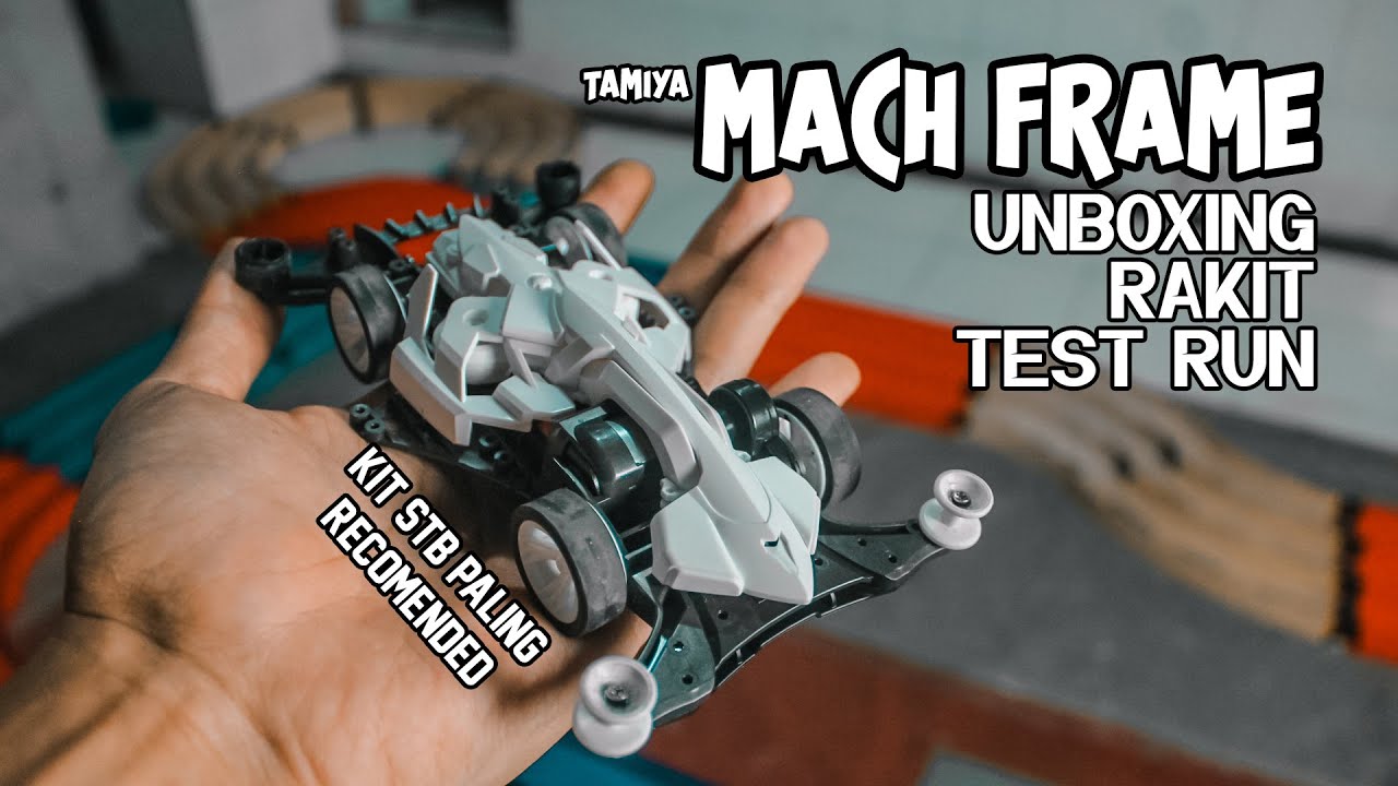 TAMIYA MINI 4WD - MACH FRAME FM-A CHASSIS | UNBOXING, RAKIT DAN TEST ...