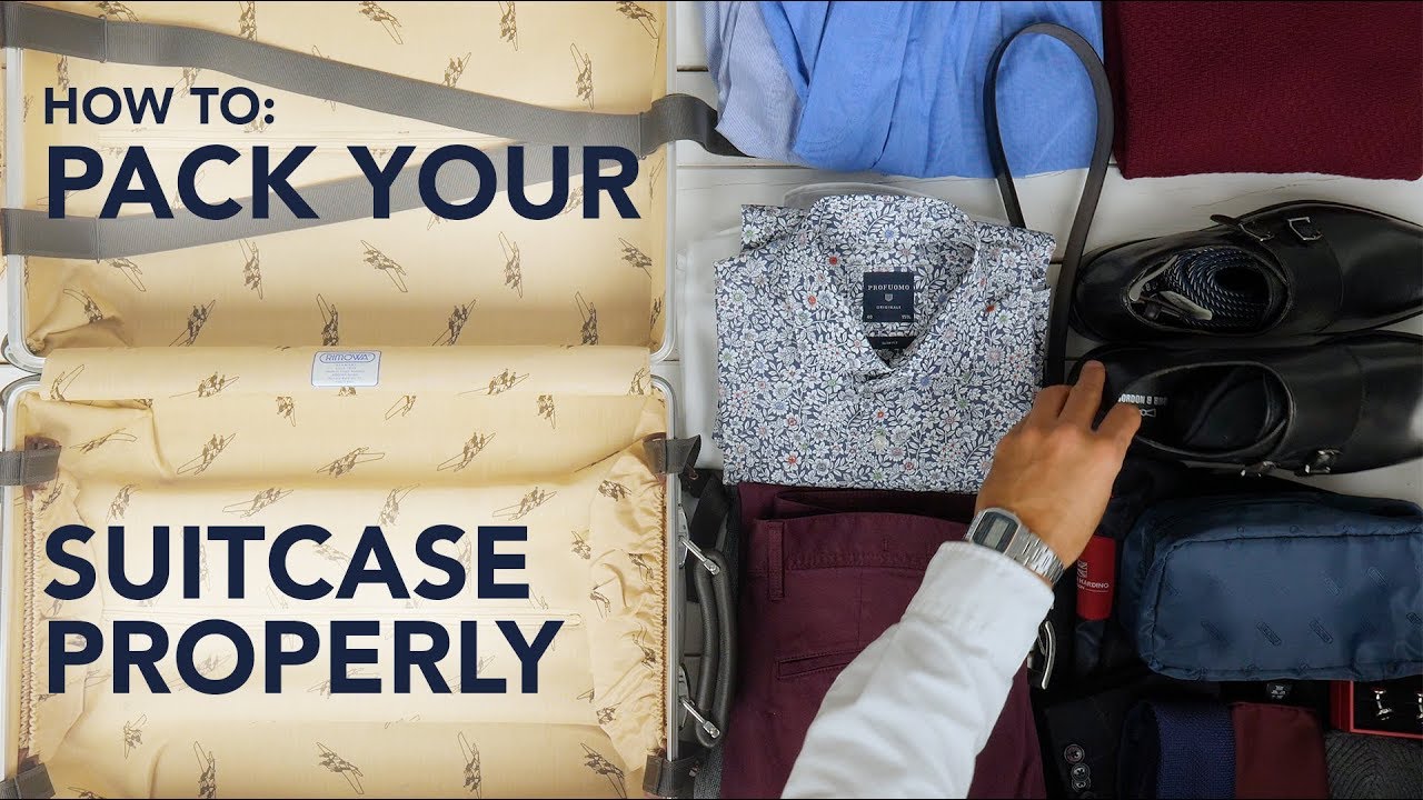 SUITCASE PACKING GUIDE - YouTube