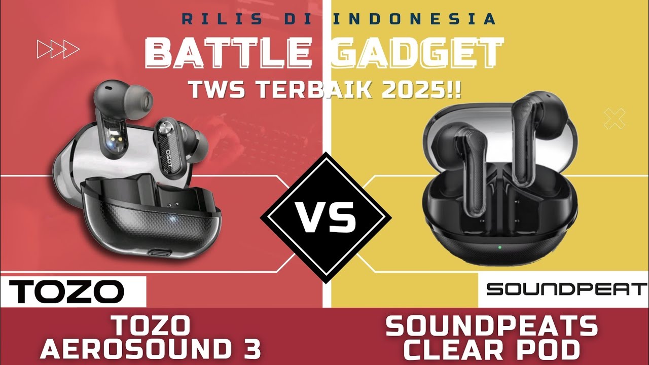TOZO AEROSOUND 3 VS SOUNDPEATS CLEAR POD | SPECS REVIEW - YouTube