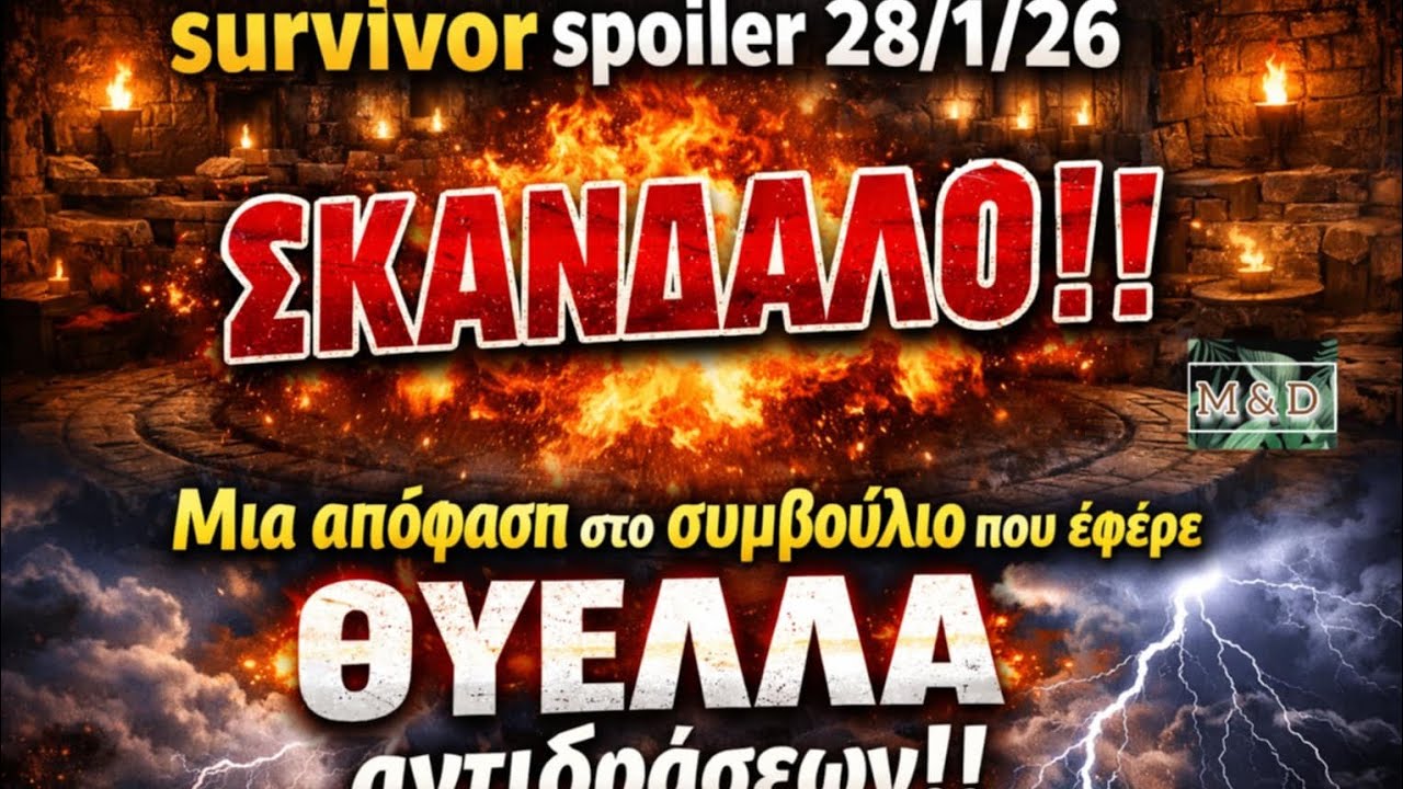 SURVIVOR SPOILER 28/1: ΣΚΑΝΔΑΛΟ ΔΕΝ ΕΧΕΙ ΞΑΝΑ ΓΙΝΕΙ - ΧΑΜΟΣ !! - YouTube
