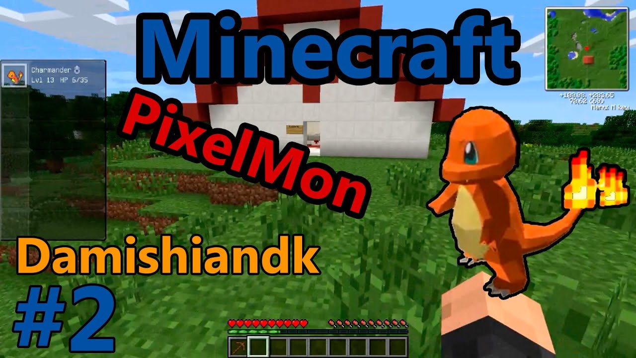 Dansk - Minecraft Pixelmon EP. 2 - Healing Pokeballs - DamishianDK ...