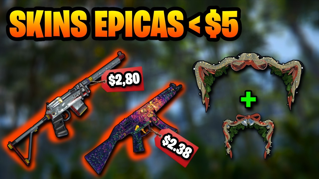 LAS MEJORES SKINS DE RUST POR MENOS DE $5 🔥CALIDAD PRECIO 🔥 - YouTube
