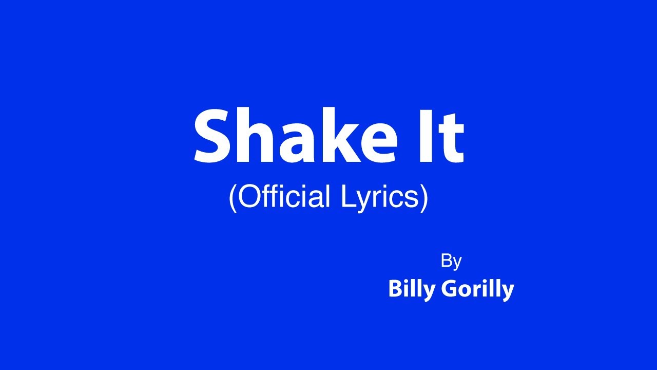 SHAKE IT (Song with Lyrics) Get the Kids up and Moving - YouTube