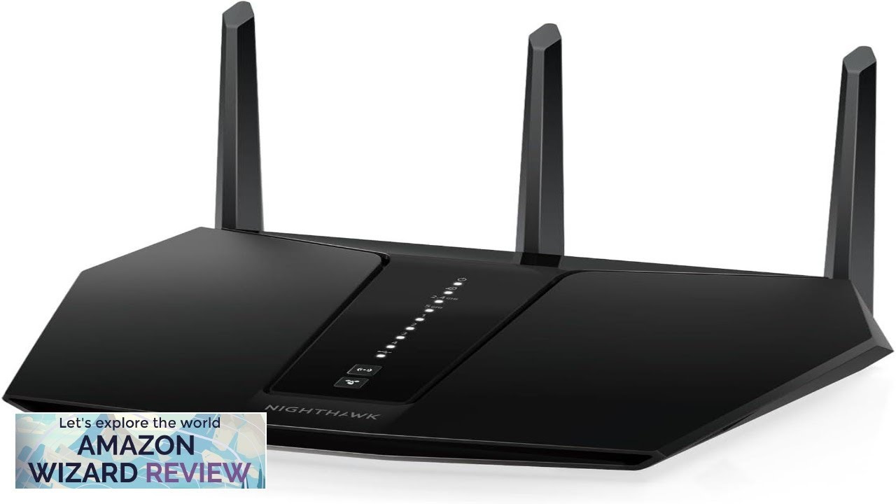 NETGEAR Nighthawk WiFi 6 Router (RAX30) 5-Stream Dual-Band Gigabit ...