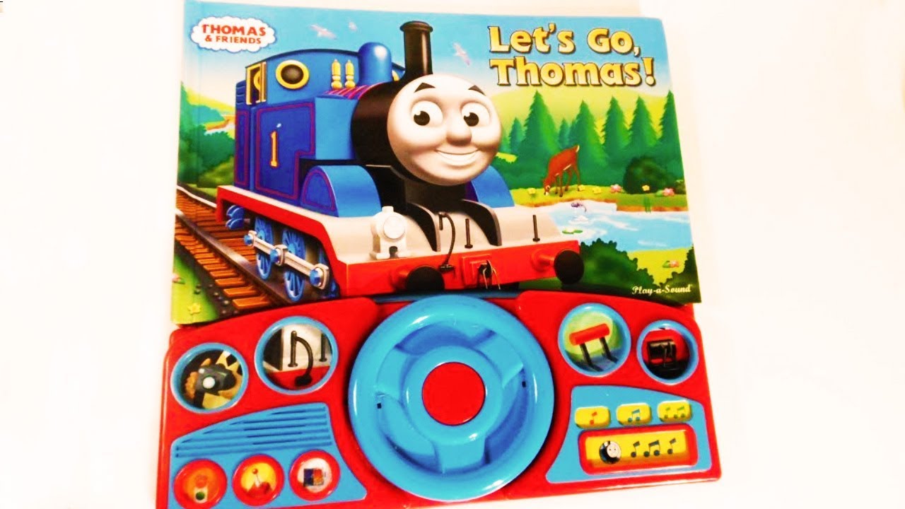 Thomas & Friends Steering Wheel Sound Book: Let's Go, Thomas Hardcover ...