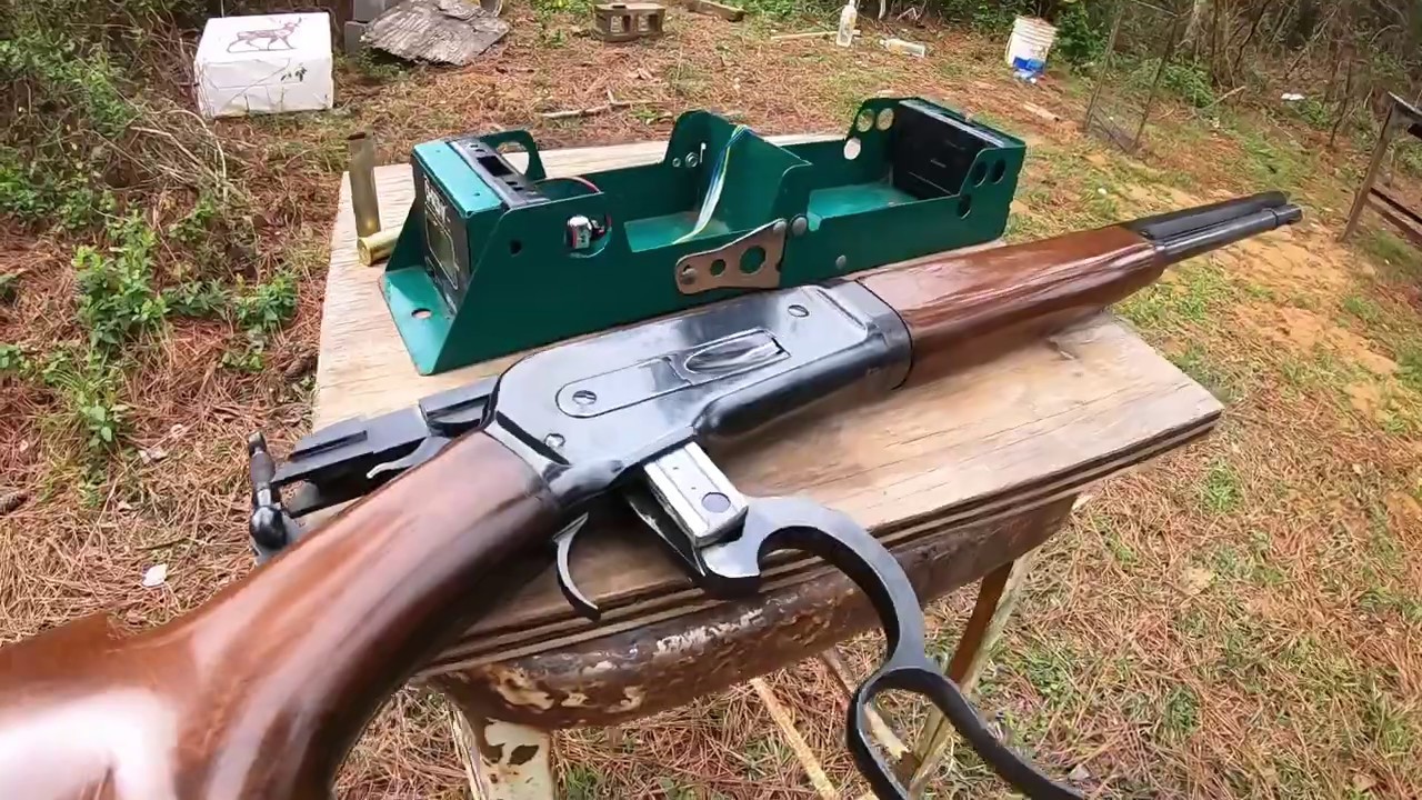Experimenting with 1886 Winchester 50-110 WCF - YouTube