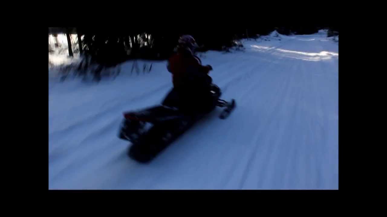 Mini Snowmobile. Mountain-ized by Fabcraft!! - YouTube