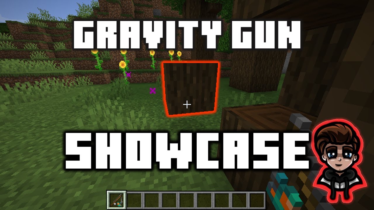 Gravity Gun Datapack Showcase | Minecraft 1.17.1 | By SilicatYT - YouTube