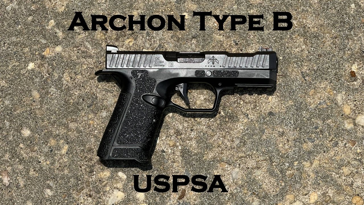 USPSA Match with the Archon Type B Gen 2 - YouTube