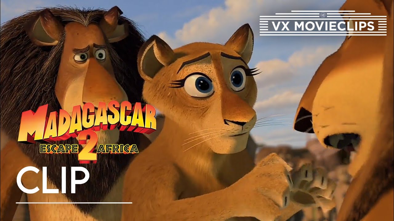 Alex Reunites With His Family | Madagascar: Escape 2 Africa (2008) | VX ...