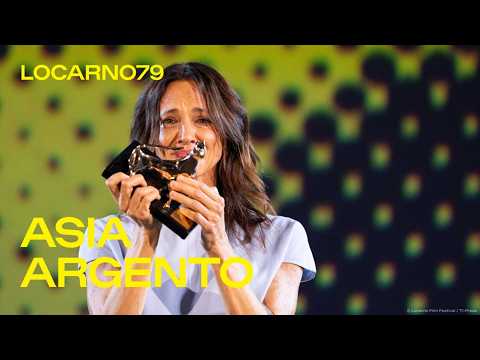 Asia Argento Receives the Life Achievement Award at the 79th Locarno Film Festival