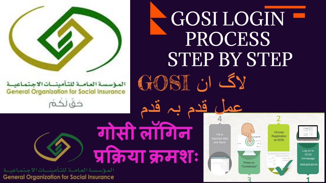 GOSI LOGIN KAISE KARE II GOSI LOGIN & REGISTRATION PROCESS EXPLAINED II ...