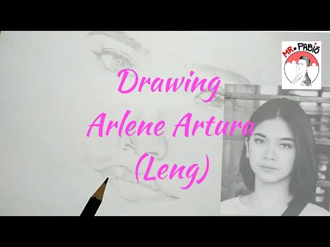 Drawing Arlene Artura (Leng) - YouTube