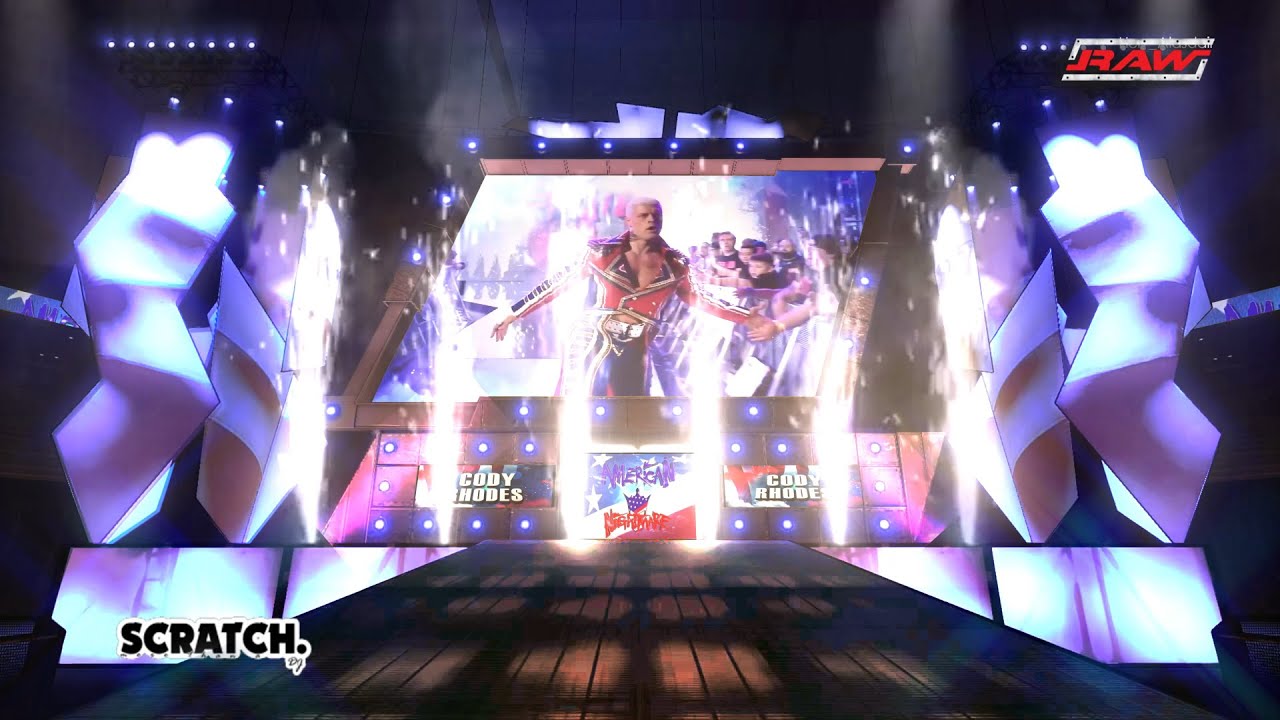 Cody Rhodes "The American Nightmare" WWE Raw 2003 Stage Entrance - YouTube
