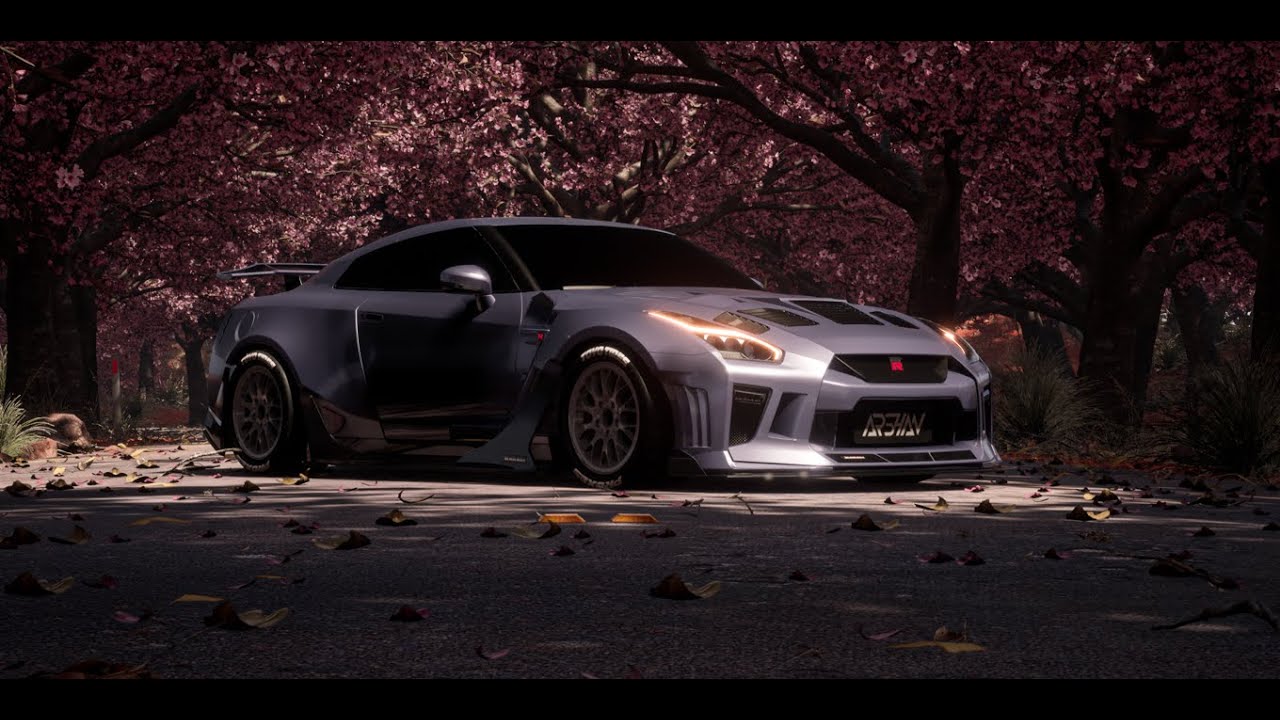 GTR R35 Flame Spitting in [4K] - YouTube