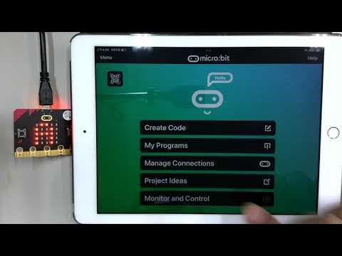 microbit按鍵控制iPad拍照(1120905) - YouTube