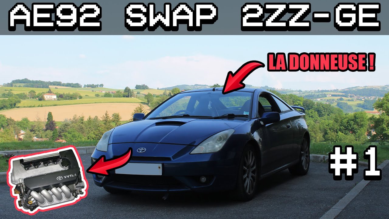 La Donneuse | AE92 swap 2ZZ-GE [#1] - YouTube