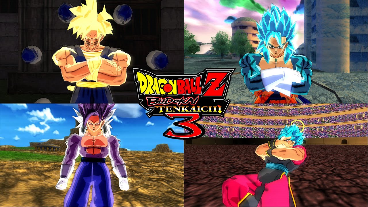 Nouvelle Version DRAGON BALL Z BUDOKAI TENKAICHI 3 ISO RAMDOM V3 I DBZ ...