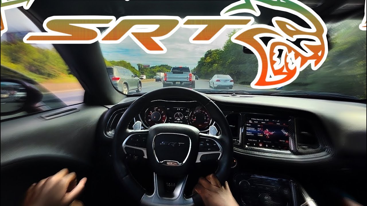 HELLCAT STRAIGHT PIPED POV DRIVE🚗💨(MUST SEE)#hellcat #trending #srt # ...