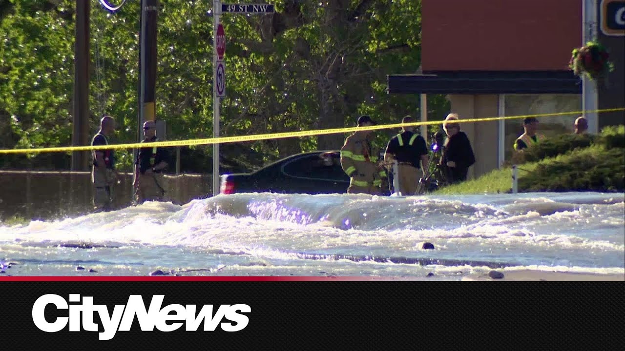 "Takes as long as it takes": No repair timeline for Calgary water main ...